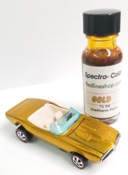 Gold spectraflame paint