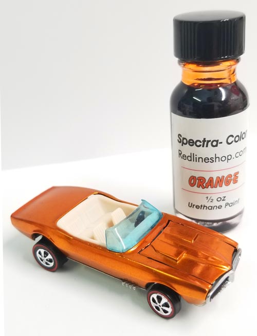 Orange spectraflame paint